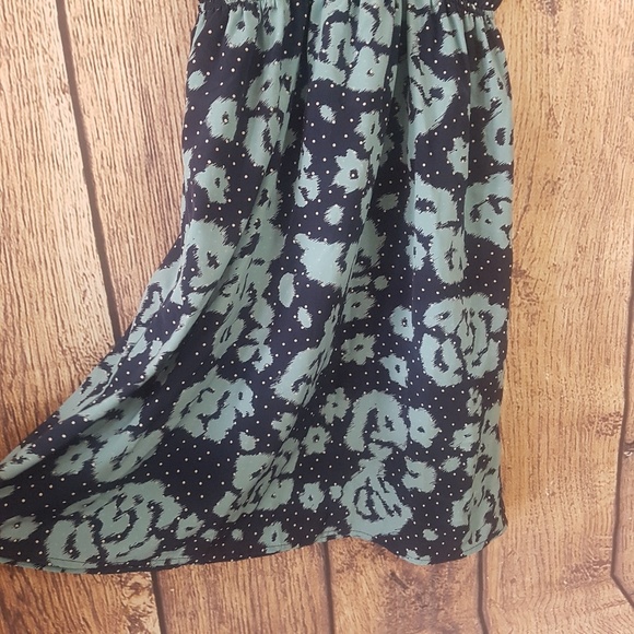 Everly | Dresses | Everly Blue Floral Midi Dress Size 3 | Poshmark